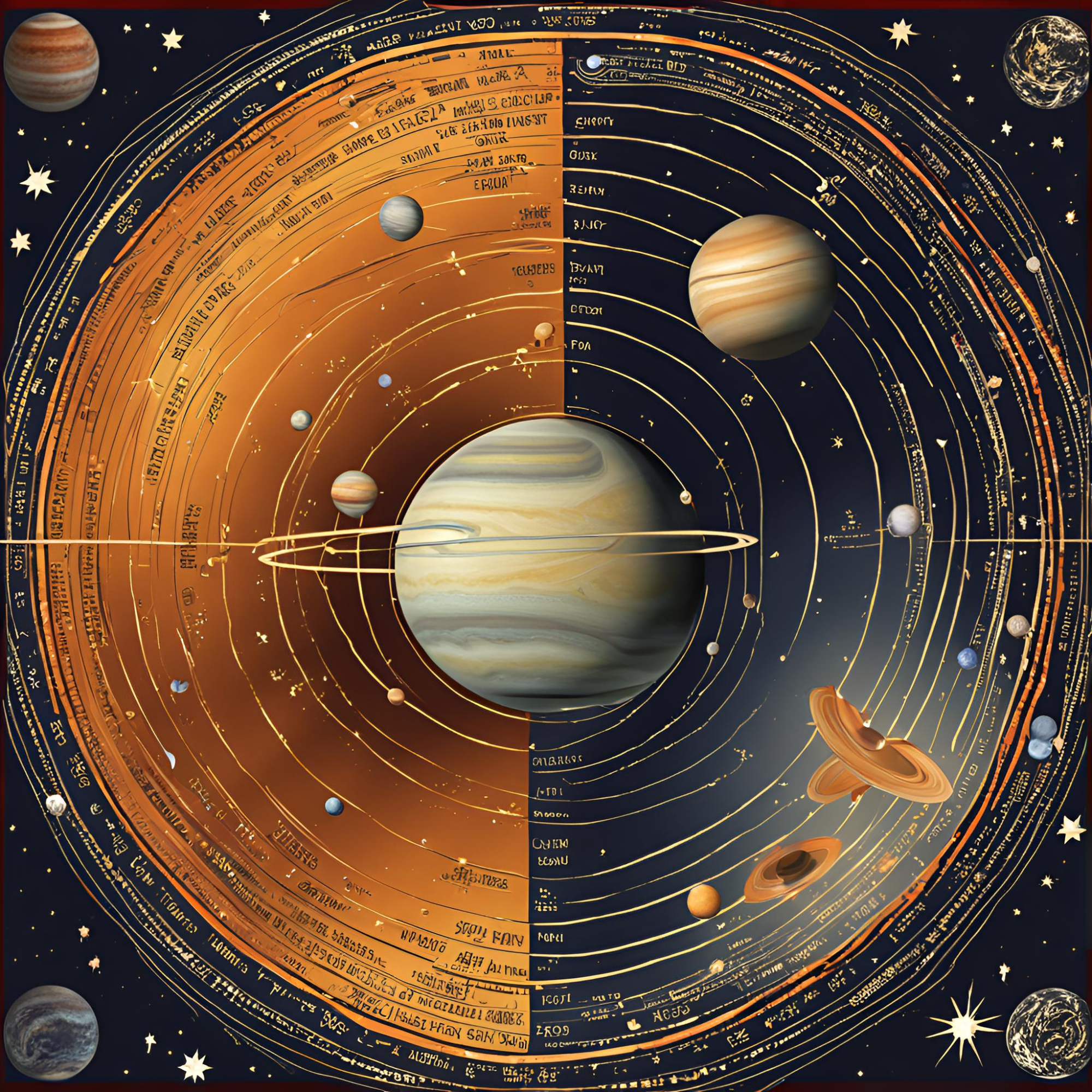 The T-Square from Hell (August 2024): Navigating the Jupiter-Saturn Cl